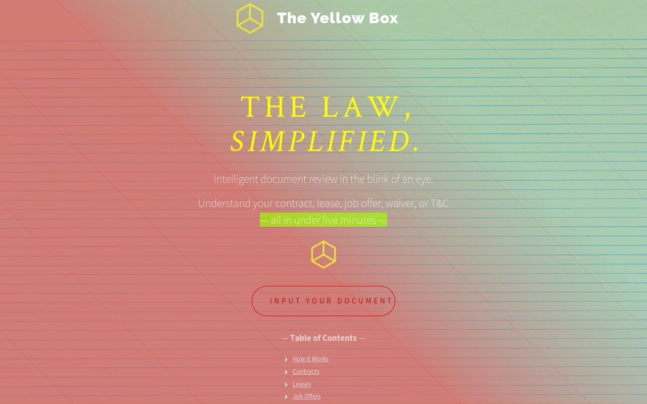 The Yellow Box